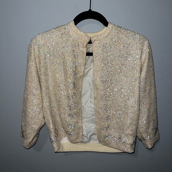 de vahni | Jackets & Coats | Vintage De Vahni Slik And Sparkly Dress ...